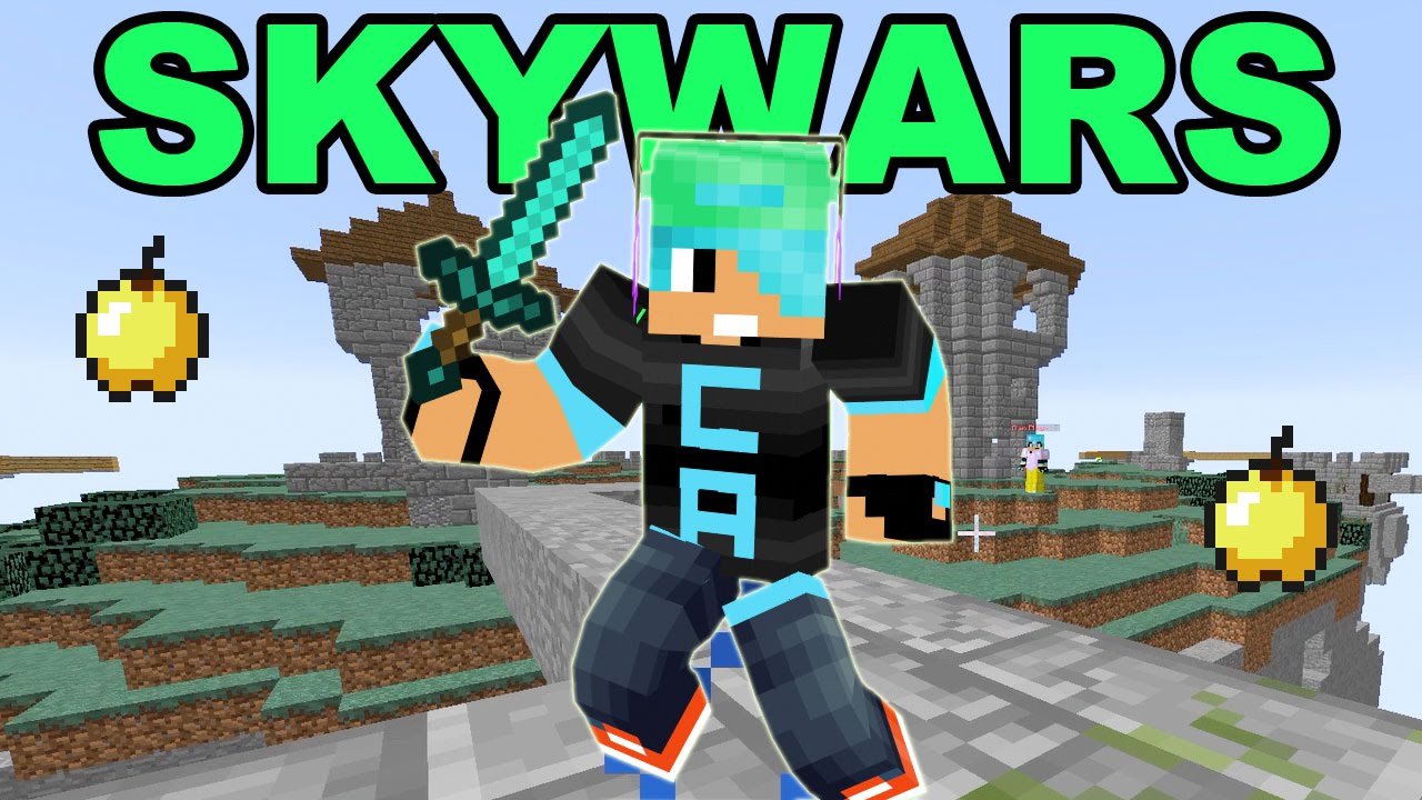 Minecraft / Let's Play Skywars Minigame / Gamer Chad - YouTube