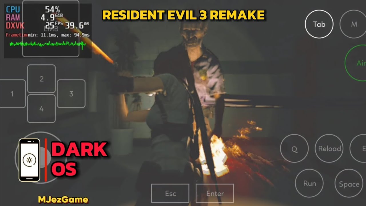 Dark Os - Gameplay Resident Evil 3 Remake - Windows - YouTube