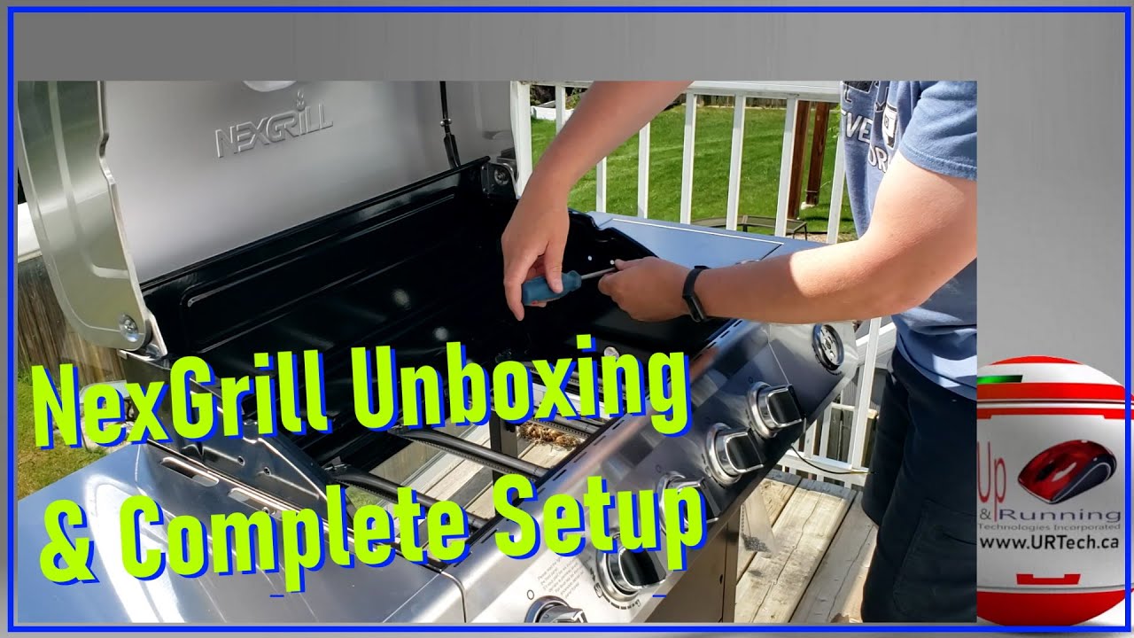 Unboxing Assembly & Review of NexGrill Barbeque 720-0888S 720-0830X 720 ...