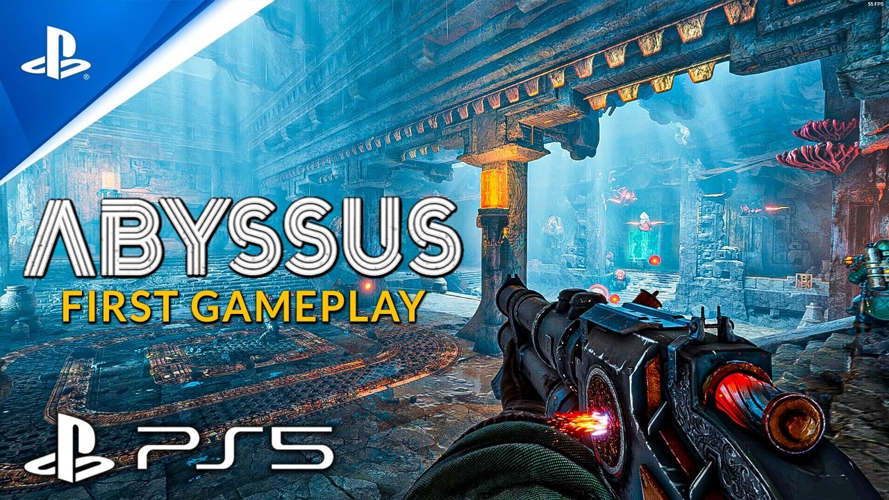 ABYSSUS Gameplay Demo | New Underwater FPS Roguelike like DOOM - YouTube