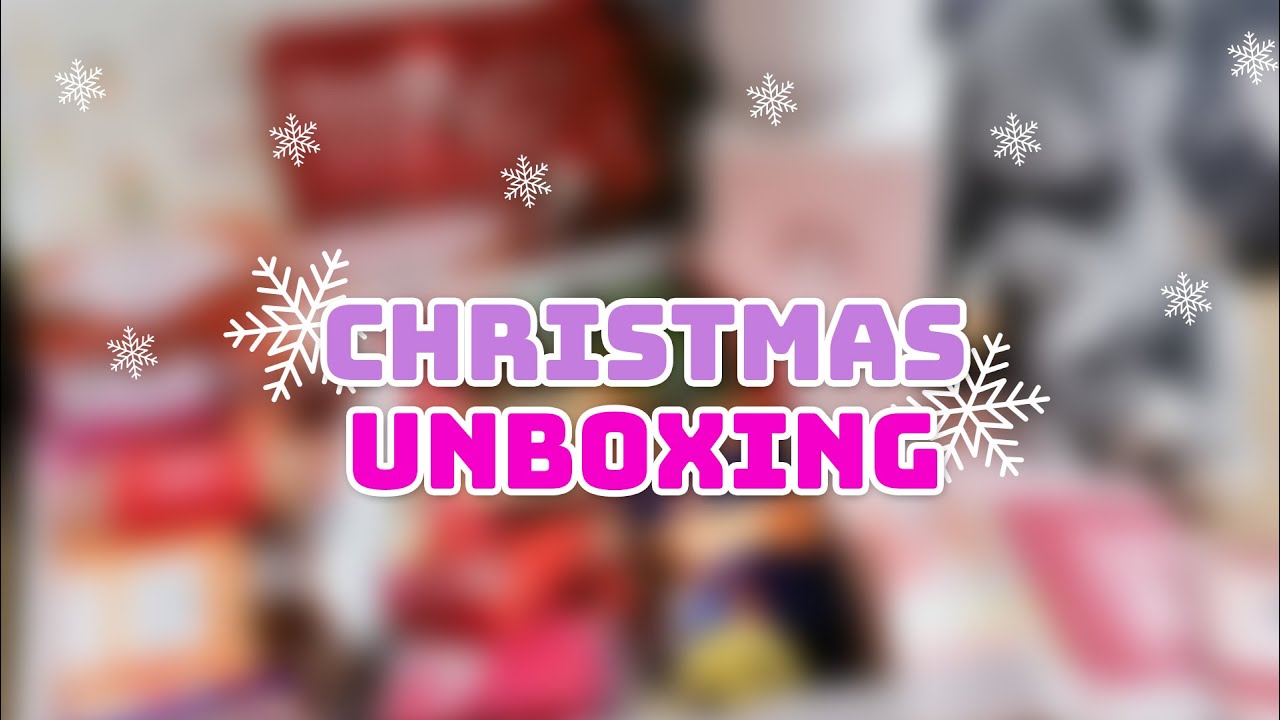 CHRISTMAS UNBOXING TIME! - YouTube