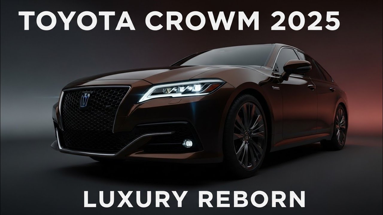 Toyota Crown Review 2025 — The Luxury Sedan Reborn - YouTube