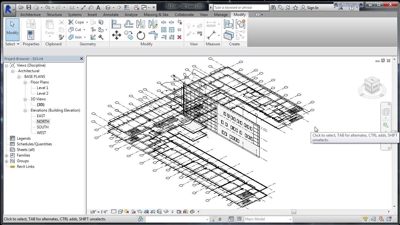 Learning Autodesk Revit Using Linked CAD Files Architecture Elevations - YouTube