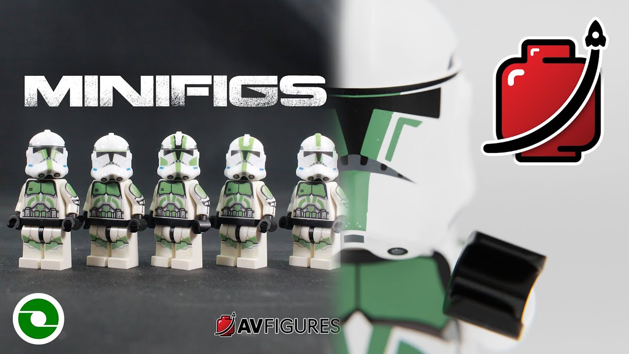 The 313th Minifigs and Decals for SALE | AV Figures Announcement - YouTube