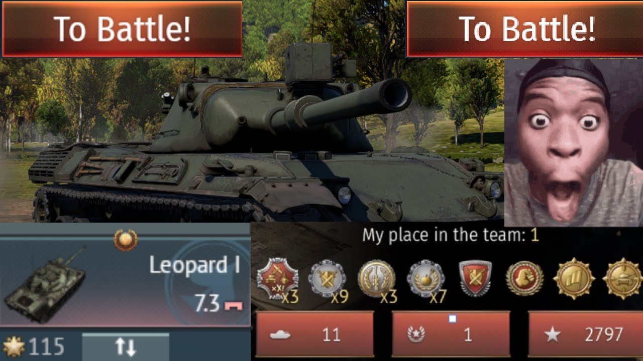 The Leopard 1 is OP [War Thunder] - YouTube