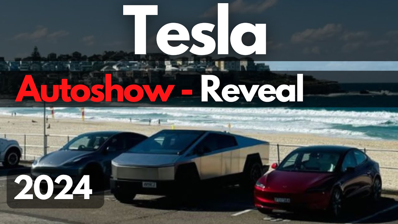Tesla Cybertruck, Model 3, Y, X , S Autoshow Reveal 2024 - YouTube