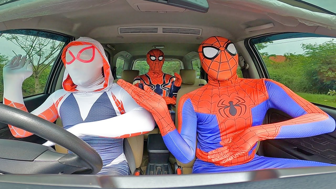 SPIDER-MAN, VENOM, SPIDER GIRL Dance Compilation | Funny Dance Music ...