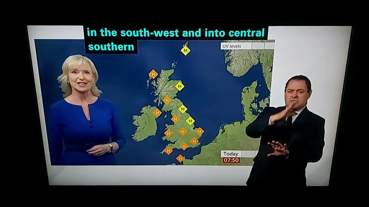BBC Breakfast Weather: Lots of Clouds/10-23C/Cloudy overnight/Lots of ...