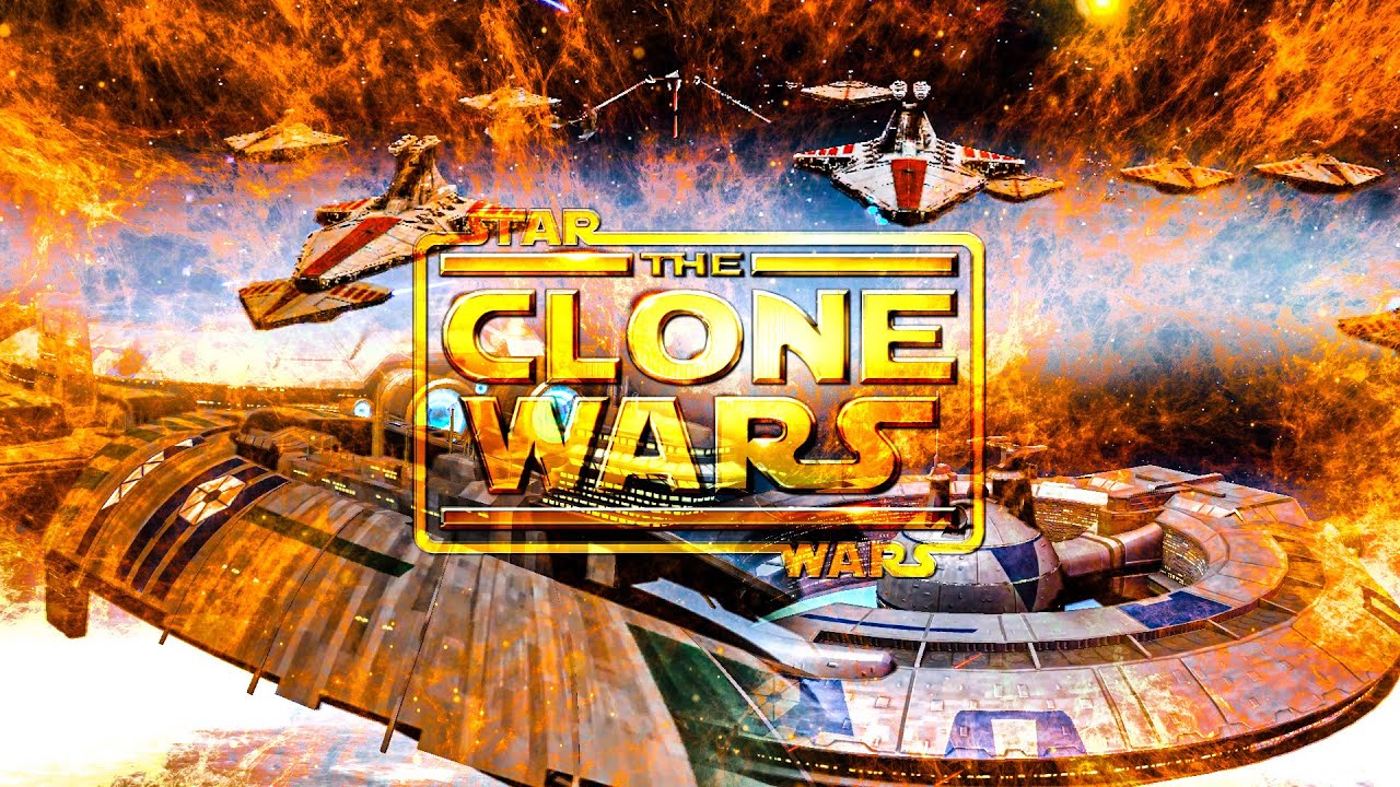 Star Wars the Clone Wars - Massive Epic Space Battle! (Cinematic)| Star ...