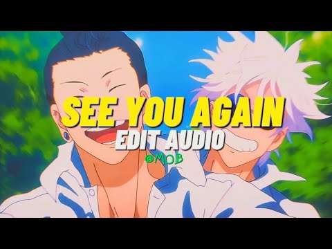 SEE YOU AGAIN - Tyler the Creator [edit audio]💫 - YouTube