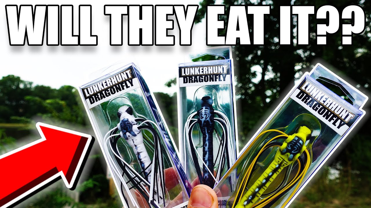 Topwater DRAGONFLY LURE Does it work for Largemouth Bass?? - YouTube