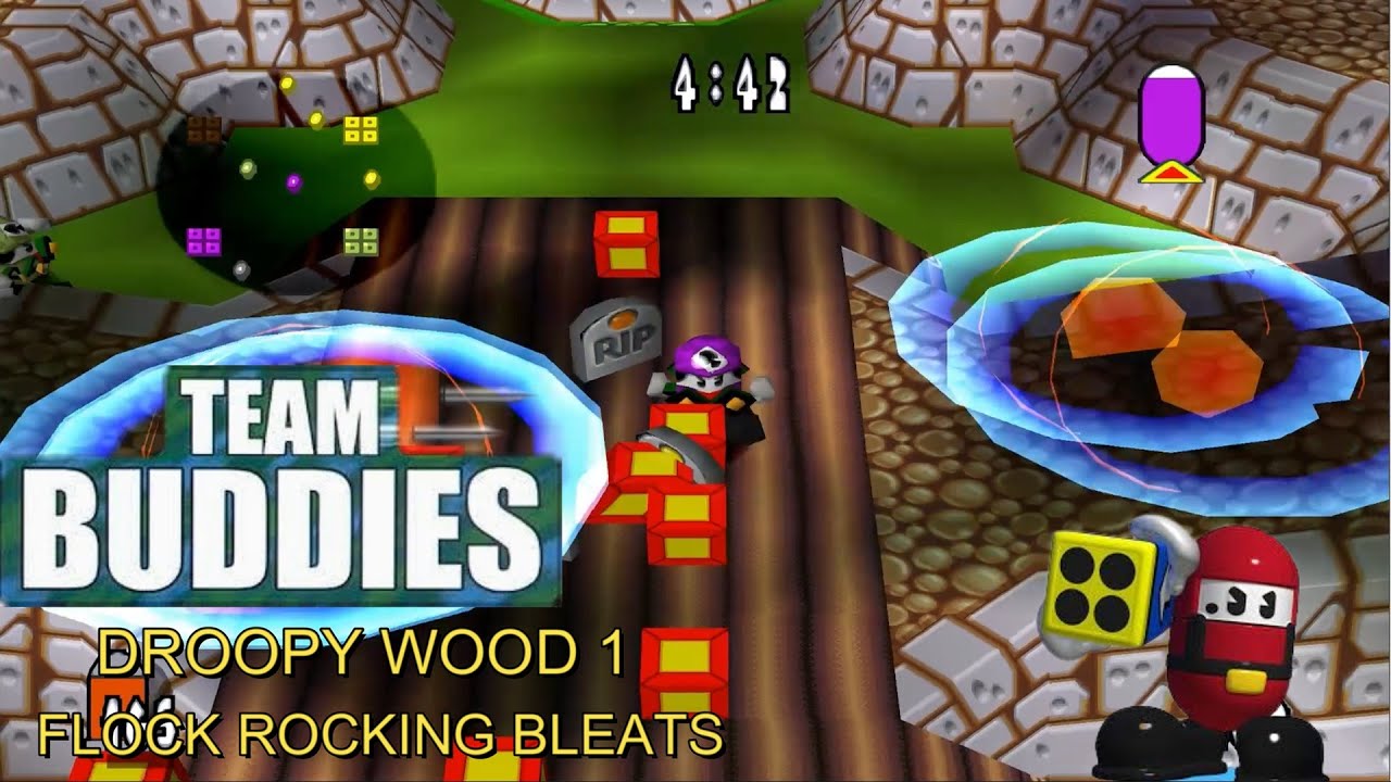 Team Buddies DROOPY WOOD 1 Flock Rocking Bleats - YouTube