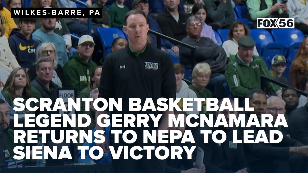 Scranton legend returns to NEPA to lead D1 team to victory - YouTube