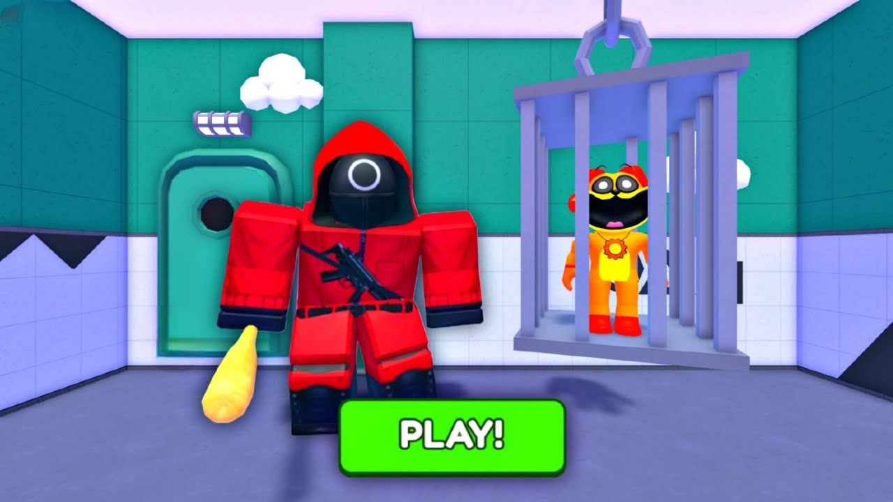 TEAM SQUID GAME ESCAPE! [TEAMWORK OBBY] WALKTHOUGH ROBLOX - YouTube
