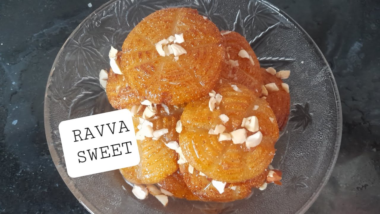 RAVVA SWEET RECIPE 😋 VERY TESTY VERY SIMPLE 😋 👌 😋😋😋 - YouTube