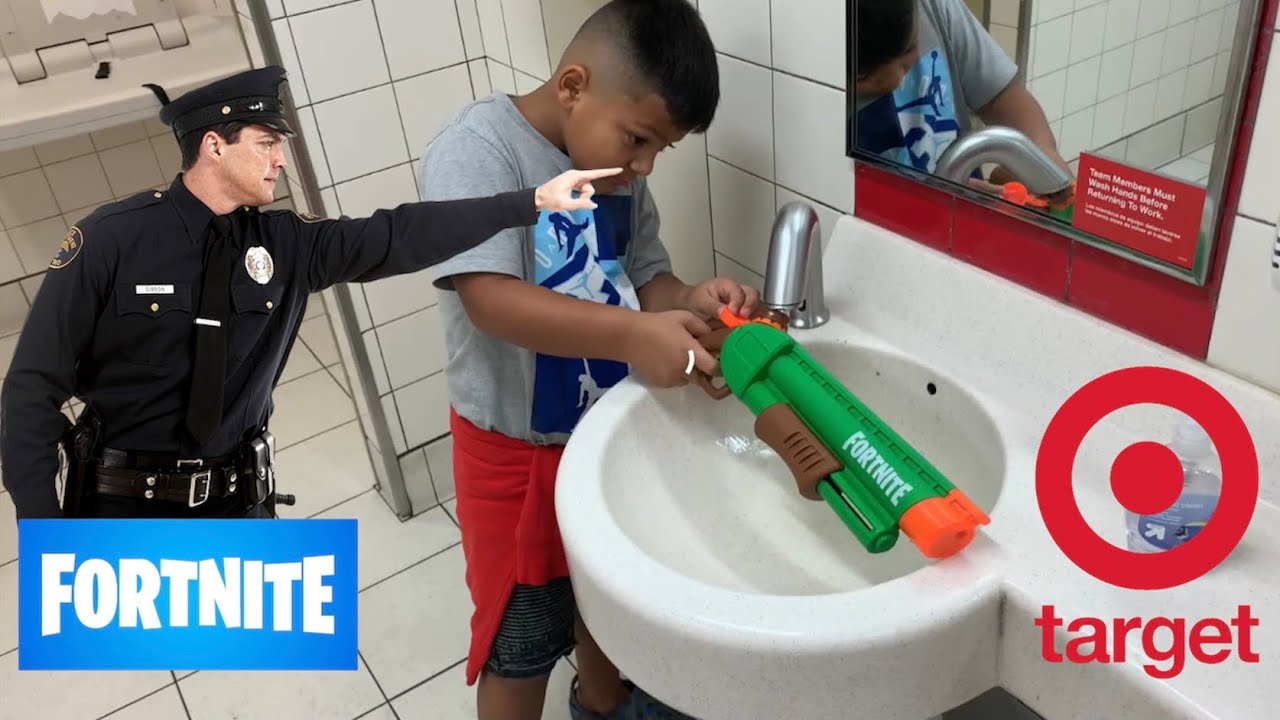 Kid stole from Target - YouTube