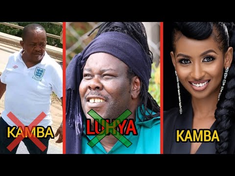 MEET 8 KENYAN CELEBRITIES AND THEIR TRIBES | YOU WOULD NEVER HAVE ...