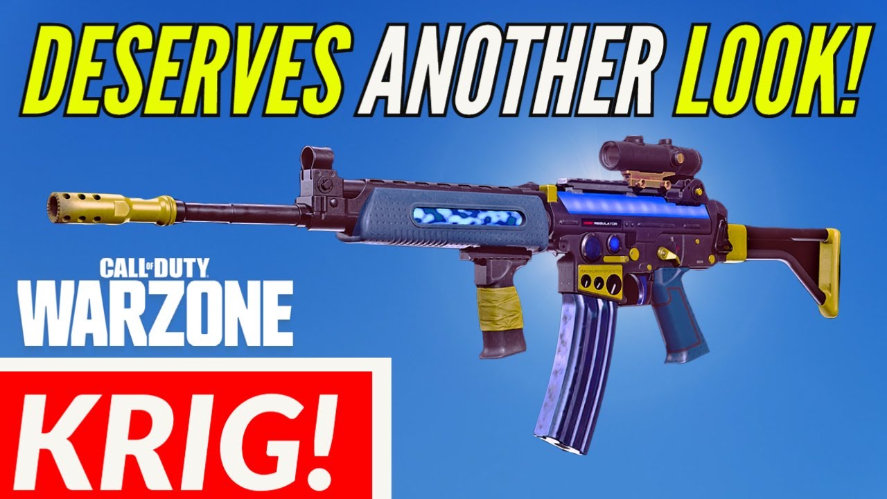 The NEW KRIG is SUPER OP NOW (Call of Duty Cold War Warzone Season 4 ...
