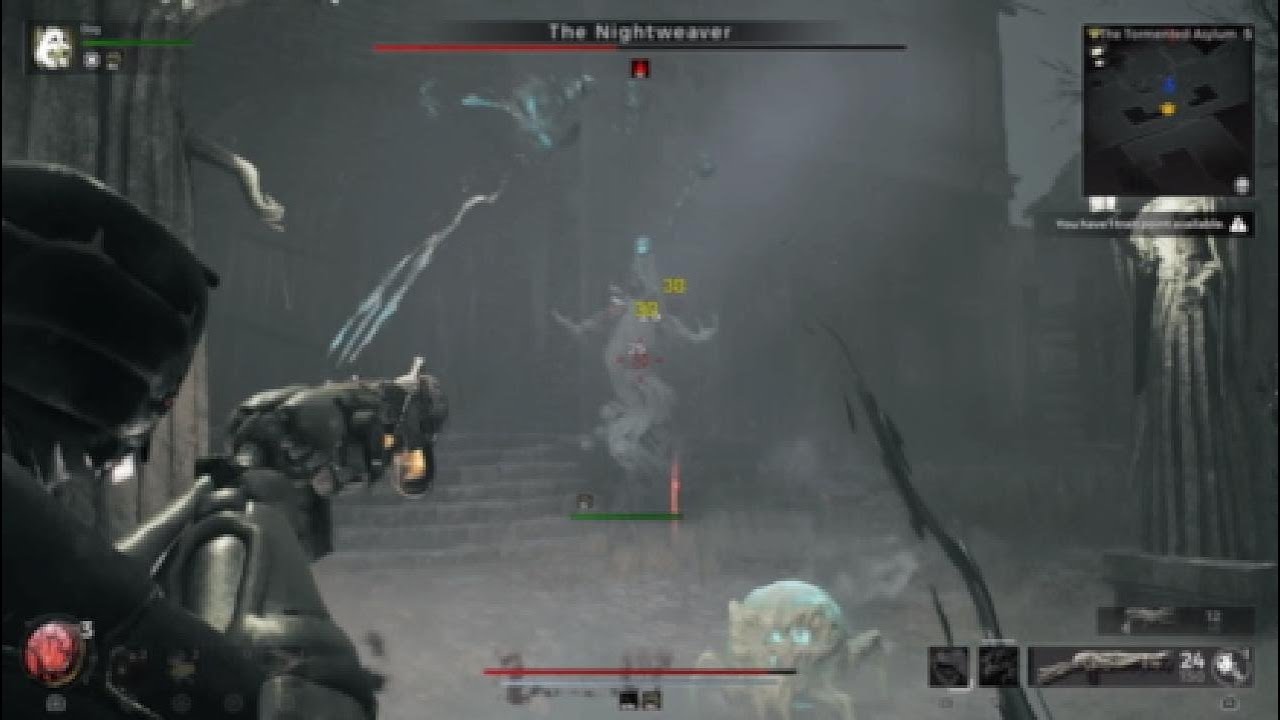the nightweaver boss fight - YouTube
