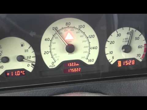 W202 C230 kompressor 0-200