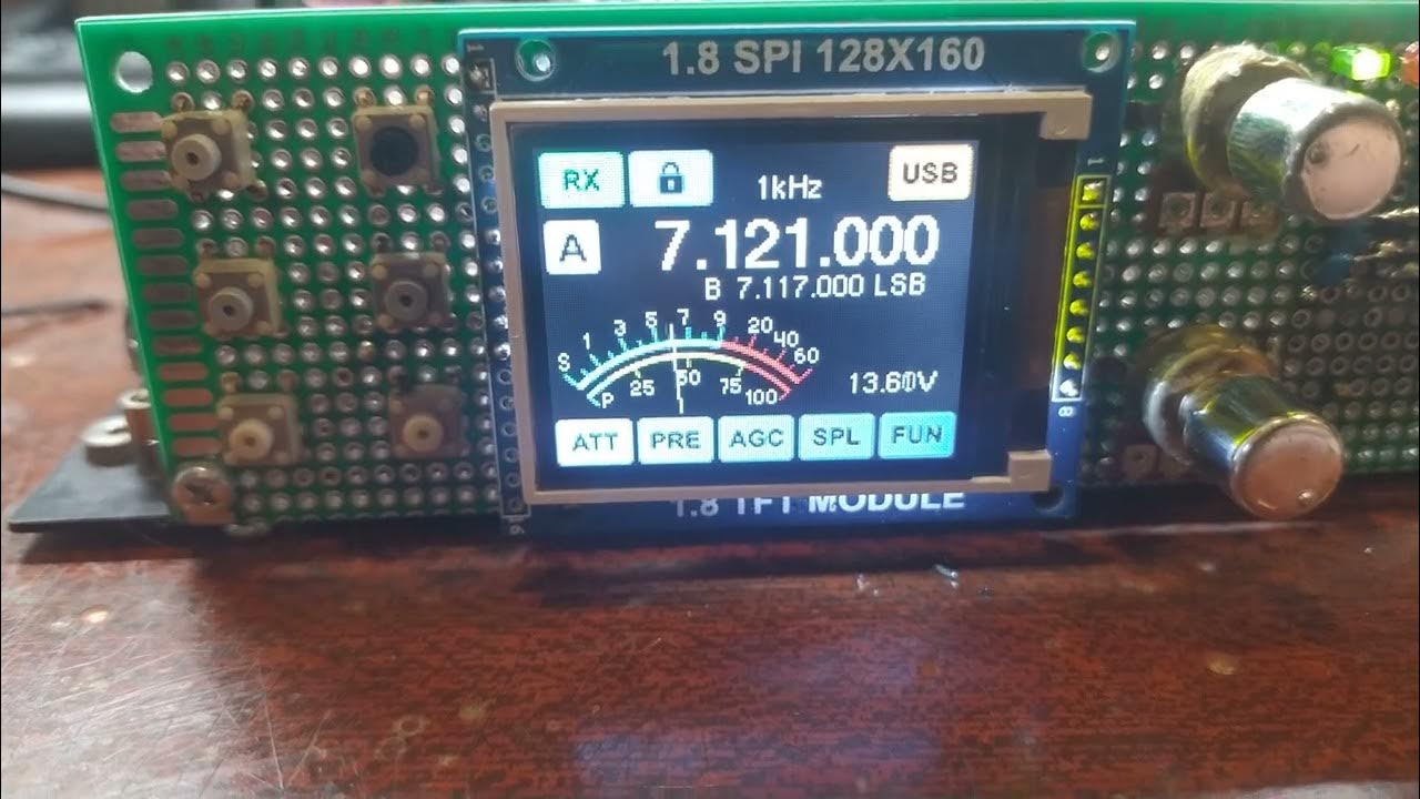 RADIO-76M3, SI5351,STM32F103, ST7735. - YouTube