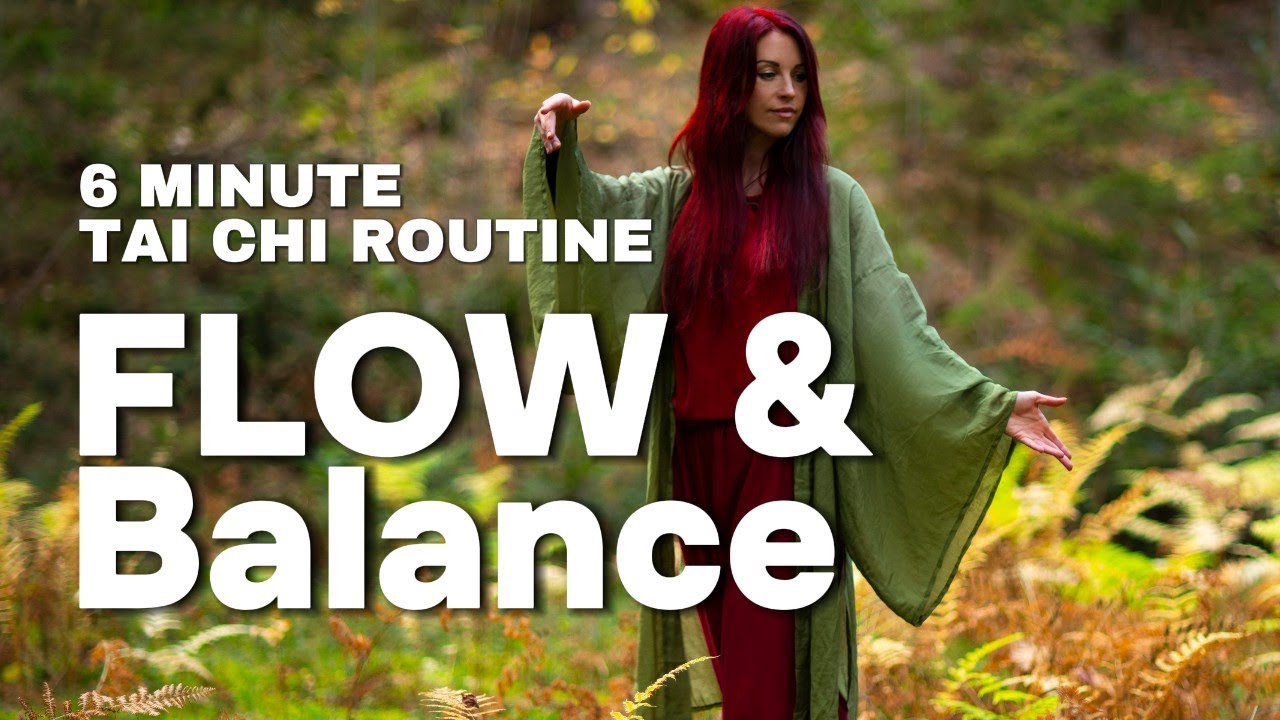 Tai Chi - Quick 6-Minute Routine to start your day. - YouTube