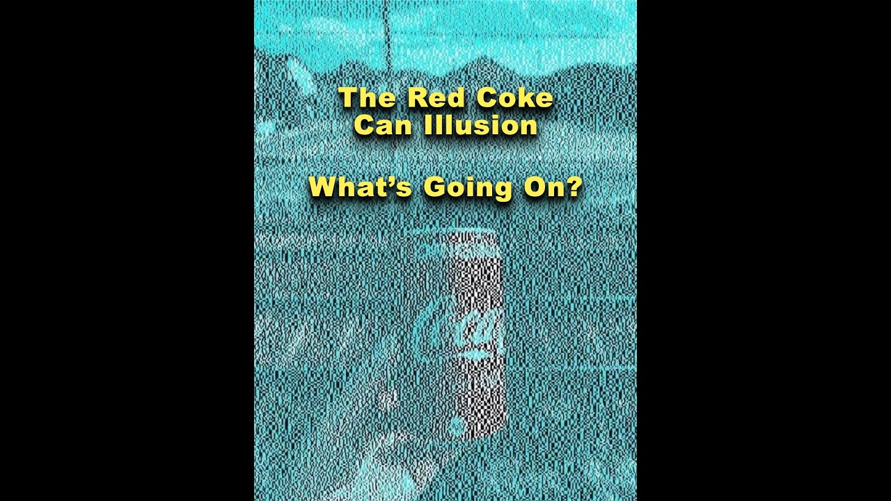 Viral Red Coke Can Illusion Explained - YouTube