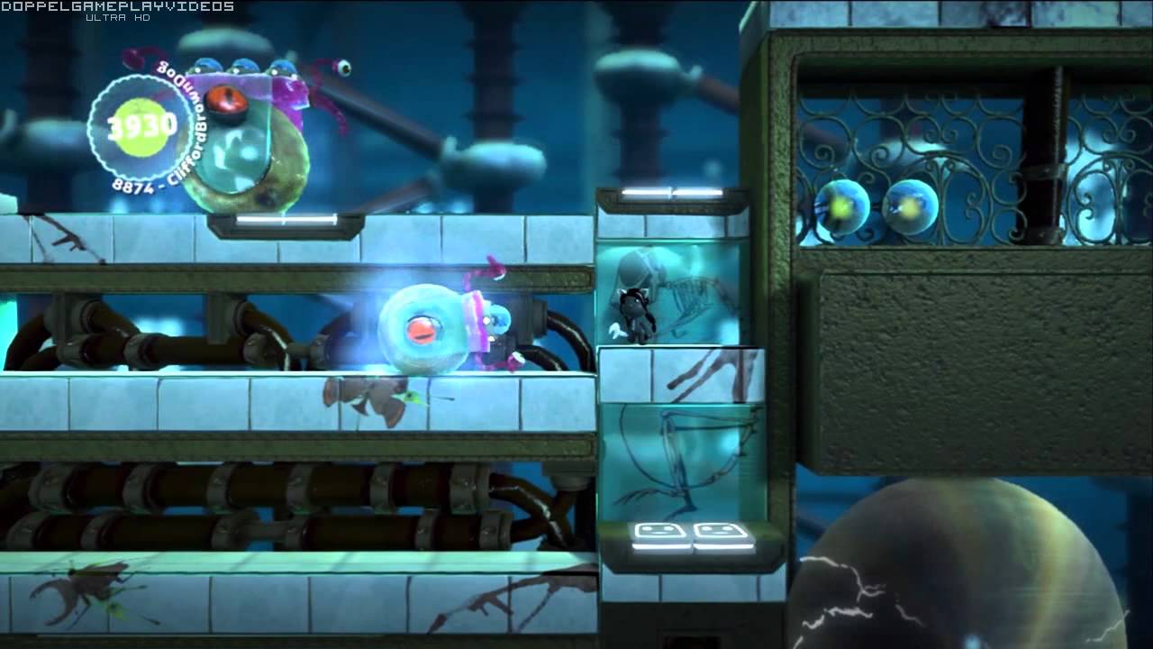 LittleBigPlanet 2 Walkthrough #10 - Victoria's Lab - Currant Affairs ...