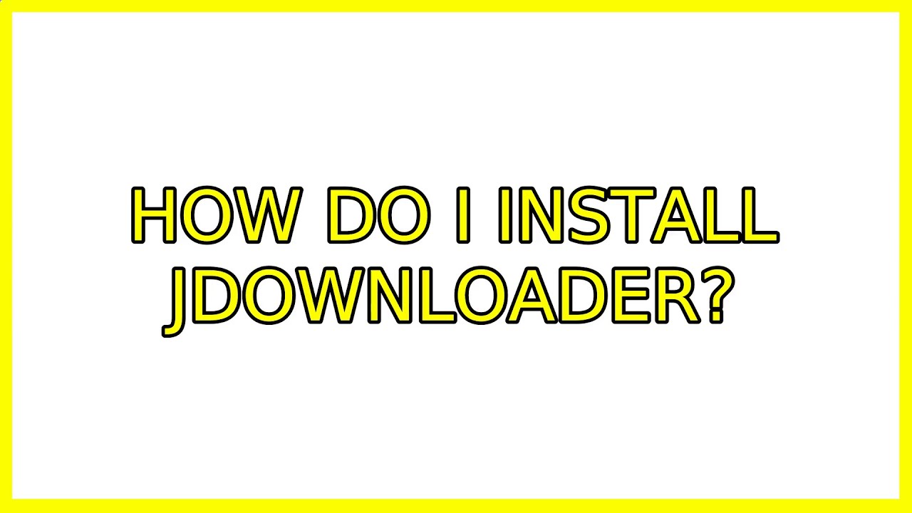 Ubuntu: How do I install jdownloader? (3 Solutions!!) - YouTube
