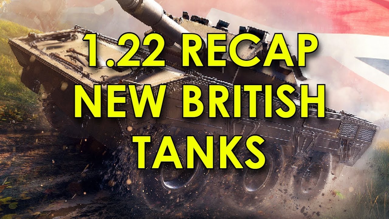 All the British Wheeled 1.22 World of Tanks - YouTube