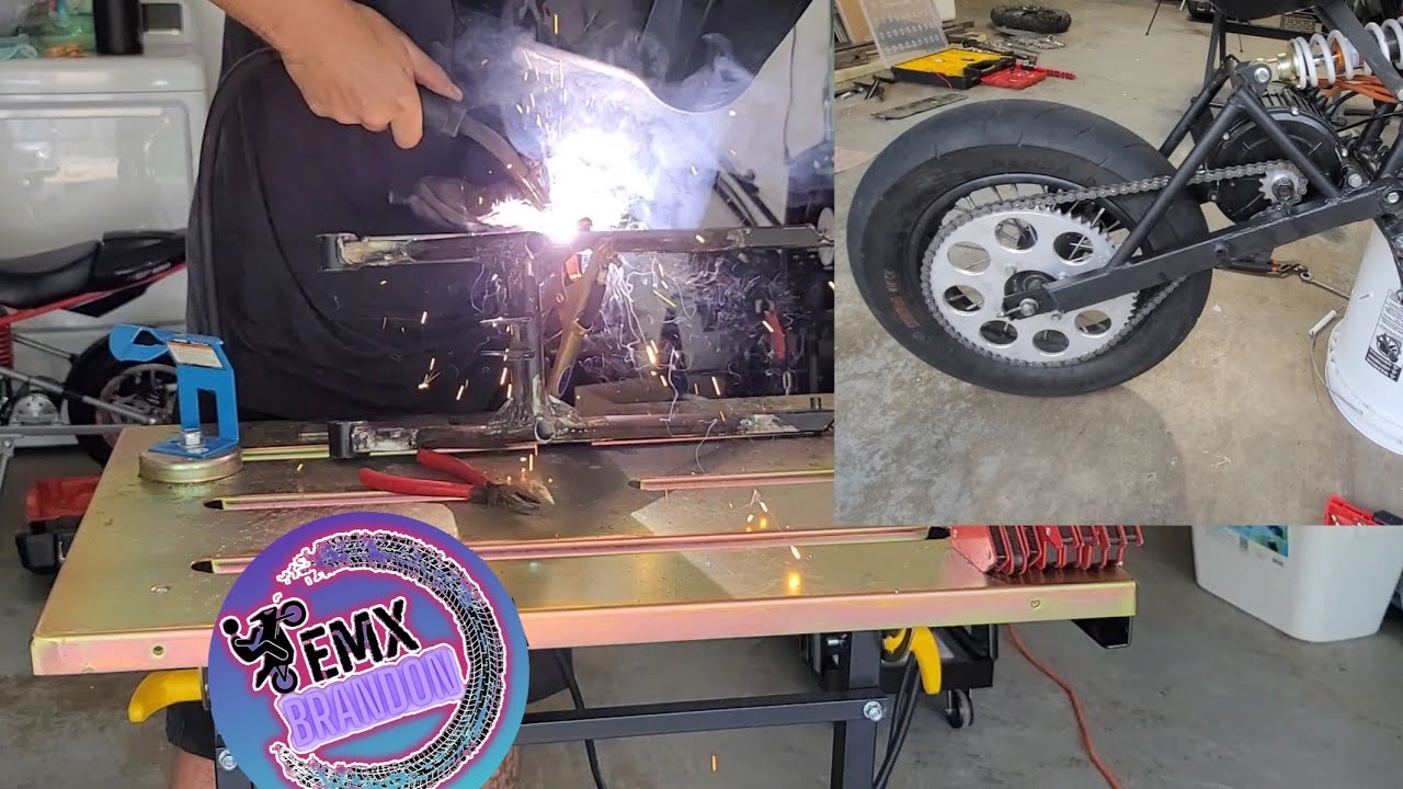 QS165 Swap The Mototec - Finished The Swingarm and Mounting Motor (Sur ...