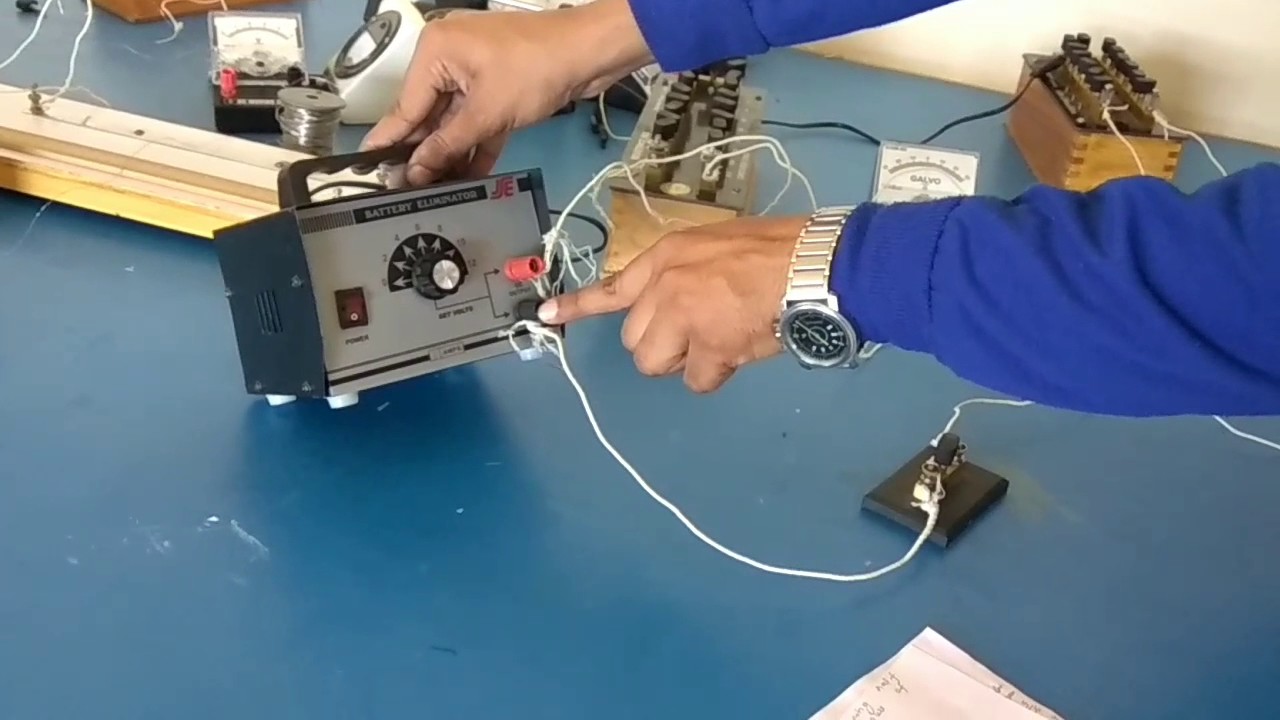 Half deflection method of galvanometer and it's figure of merits. - YouTube