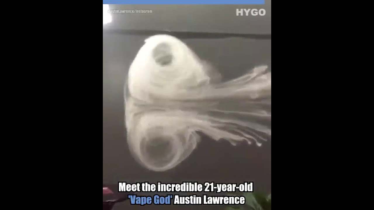 Vape good creates unbelievable shapes from e vapro - YouTube