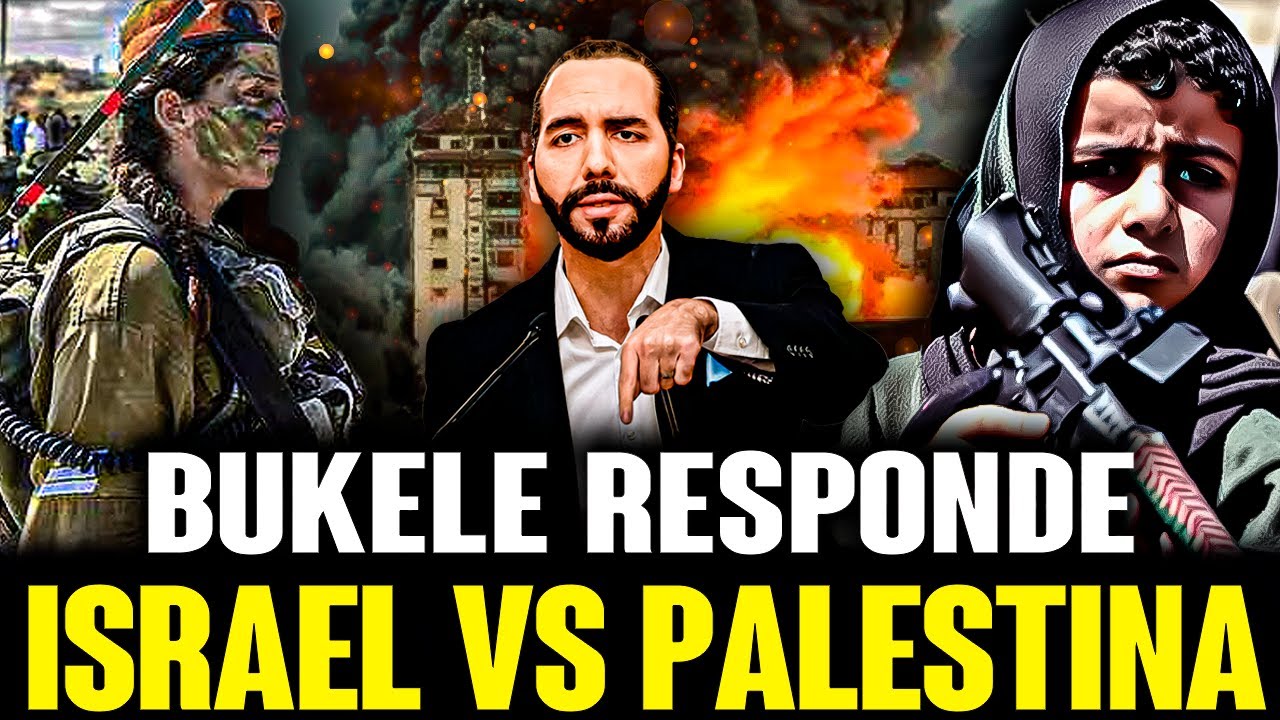 Así responde el presidente Bukele tras la disputa entre Israel y ...