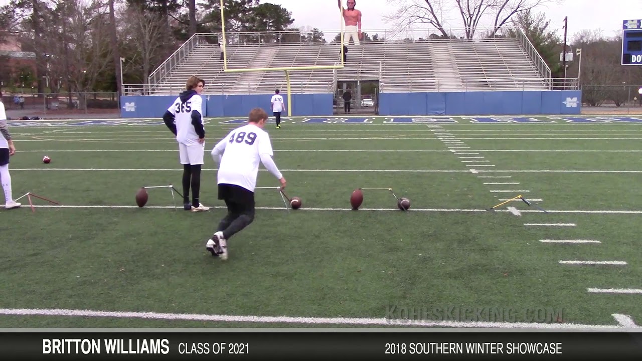 Britton Williams 2018 Southern Winter Showcase - YouTube