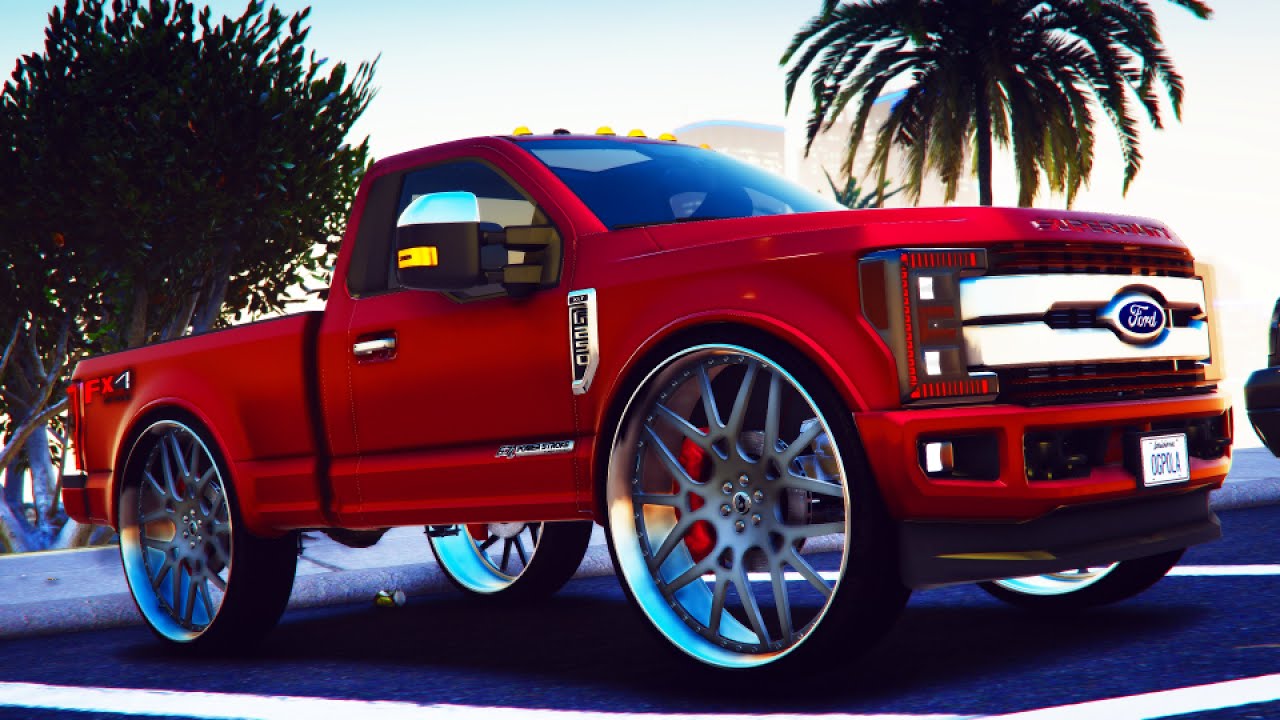 Single-Cab F250 ON FORGIATOS - GTA 5 MODS - YouTube