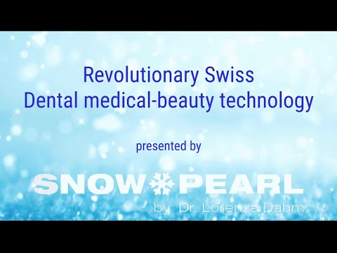 SNOW PEARL's GAMECHANGER: The Bioglass Toothpaste which provides a 8 ...