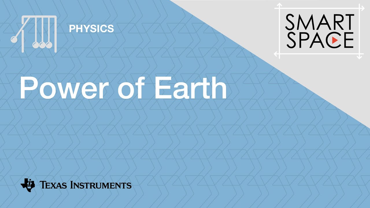 Power of Earth: Physics Video Lesson - YouTube