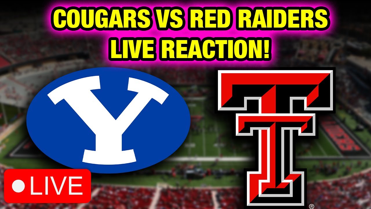 BYU Cougars vs Texas Tech Red Raiders LIVE Play by Play and Reaction ...