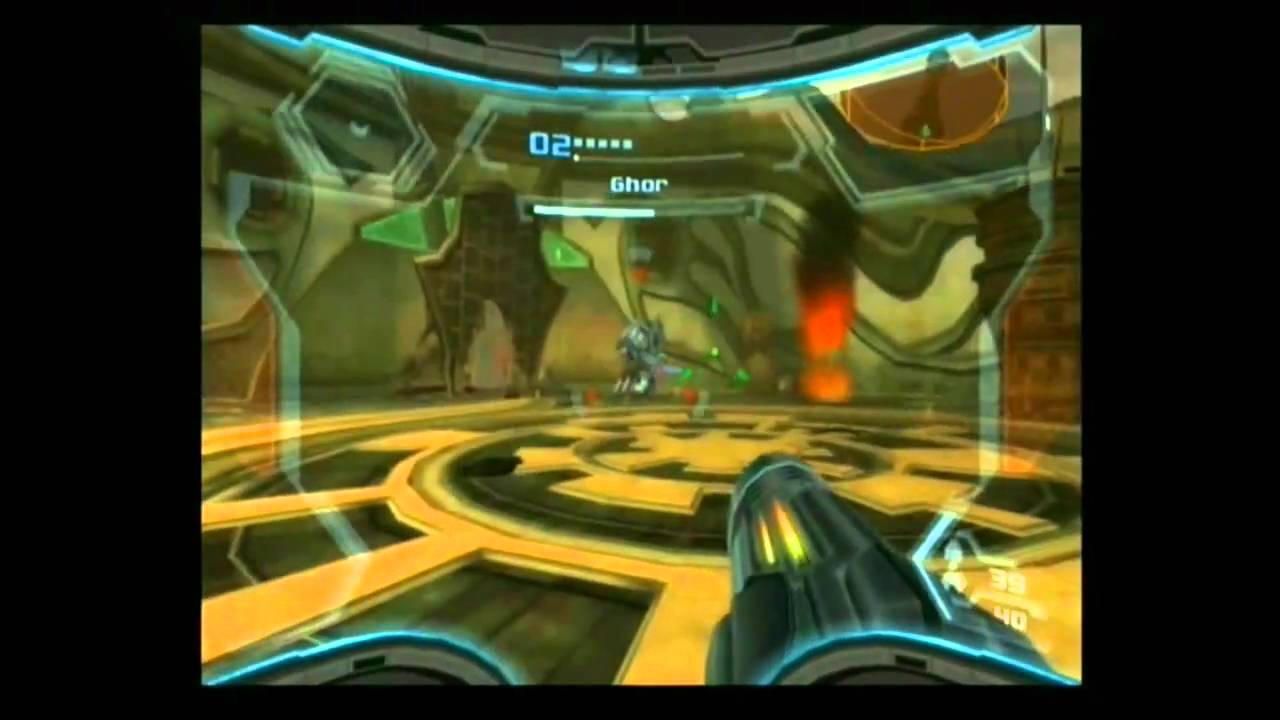 Metroid Prime 3 Corruption - Boss Ghor - Expert Mode - YouTube