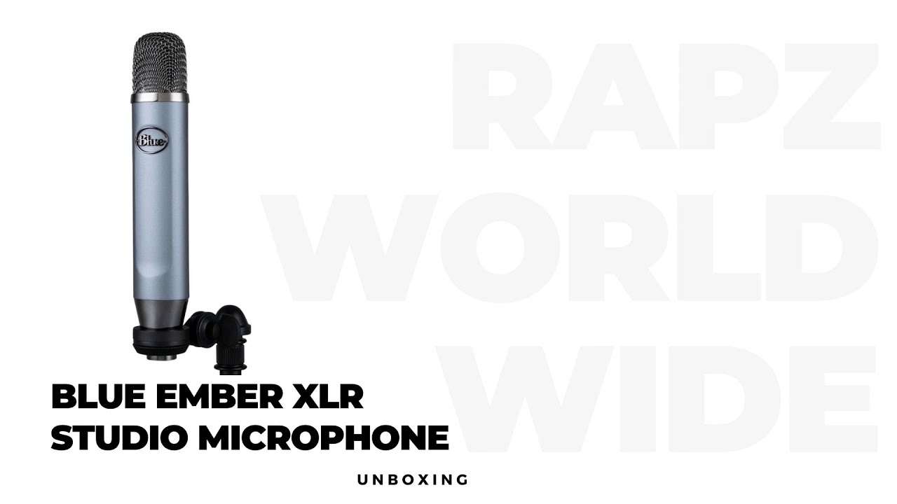 Blue ember studio microphone unboxing | Podcast microphone | - YouTube