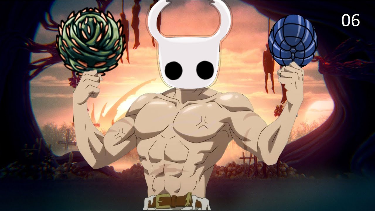 hollow knight GOD MÁSTER N06 getting the thorns of agony and the baldur ...
