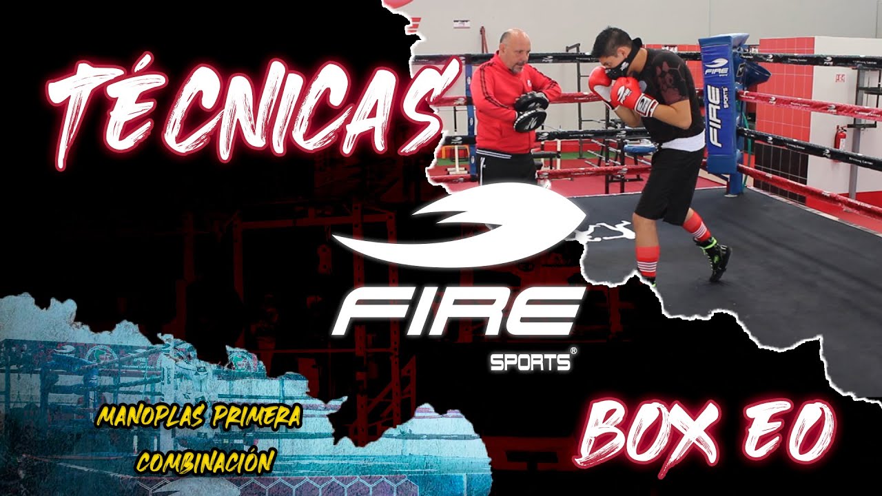 TÉCNICAS DE BOXEO, MANOPLAS PRIMERA COMBINACIÓN, CLASE 21 - YouTube