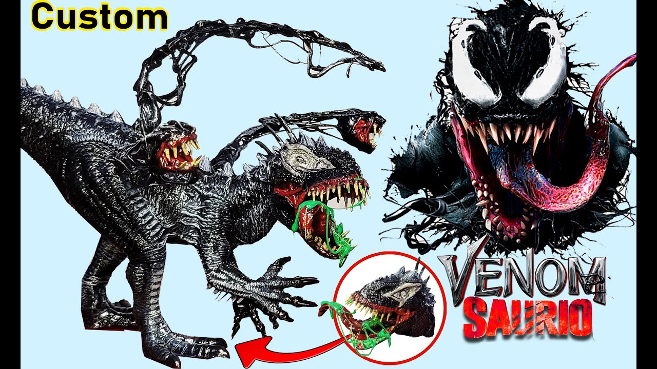 Venom Saurio Como Hacerlo T Rex Venomizado #venom3 #marvel Dino Venom T- Rex - YouTube
