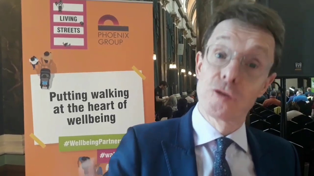 Andy Street talks to Living Streets - YouTube