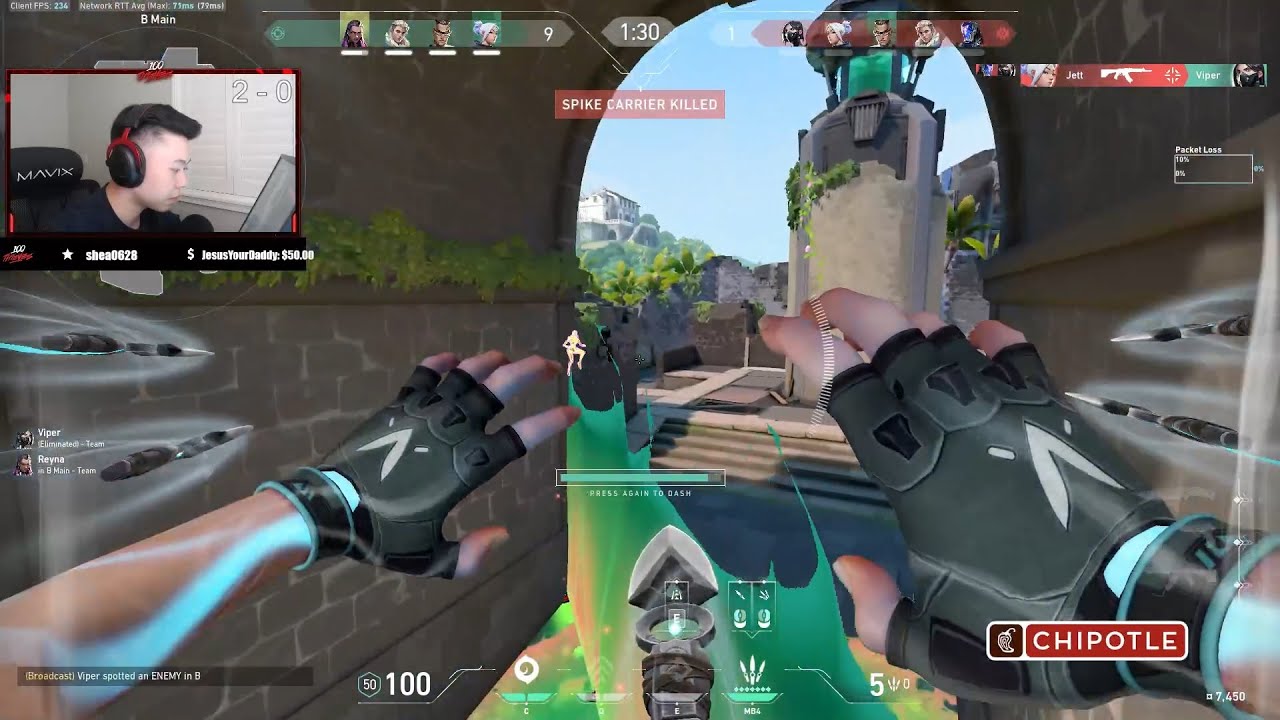 100T DERREK JETT BREEZE VALORANT RANKED GAMEPLAY [Full Match VOD] - YouTube