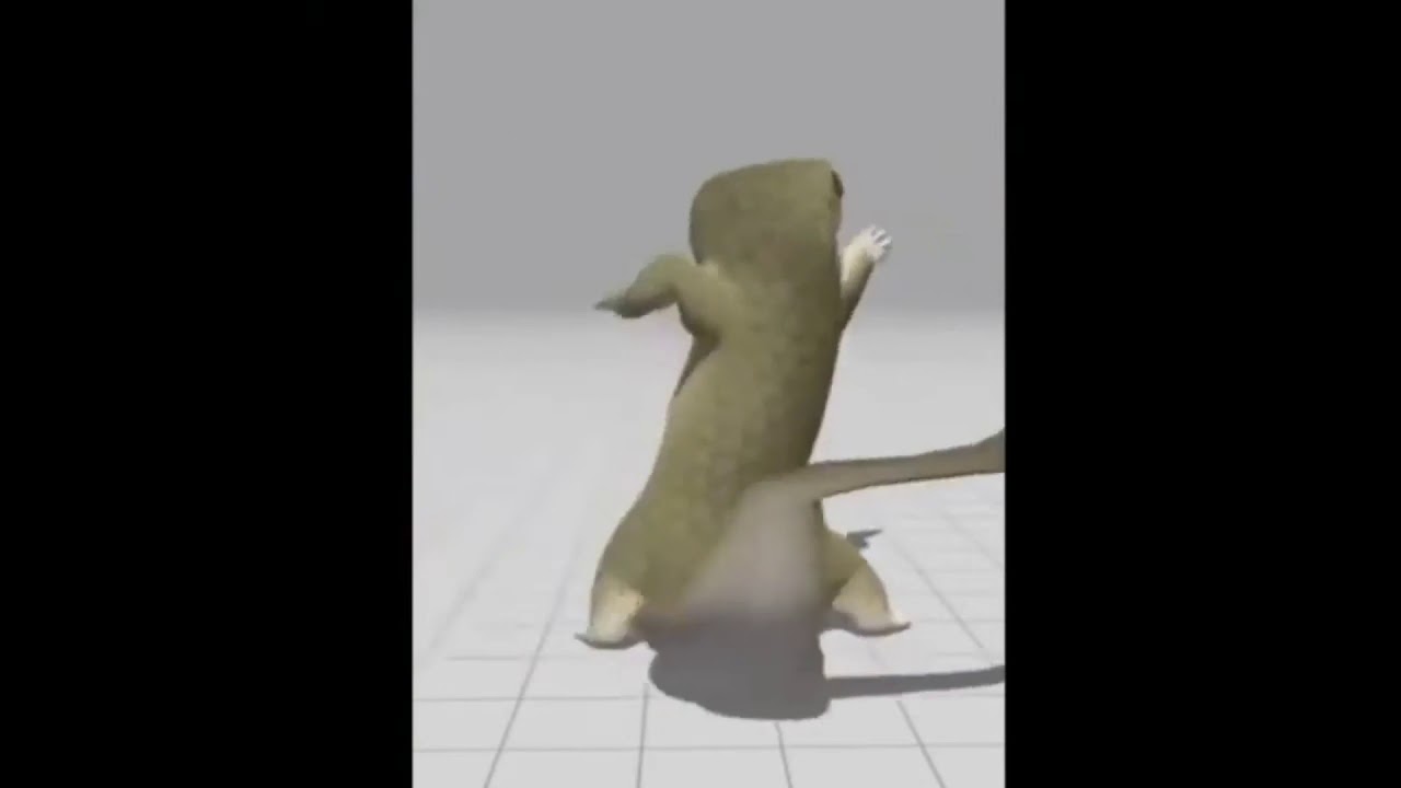 dancing lizard - YouTube