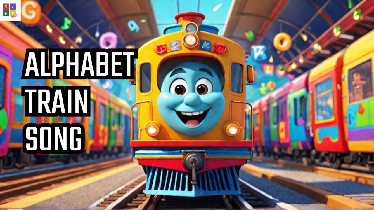 ABCD train cartoon song || Kids Alphabets || ABCD Train Song - YouTube