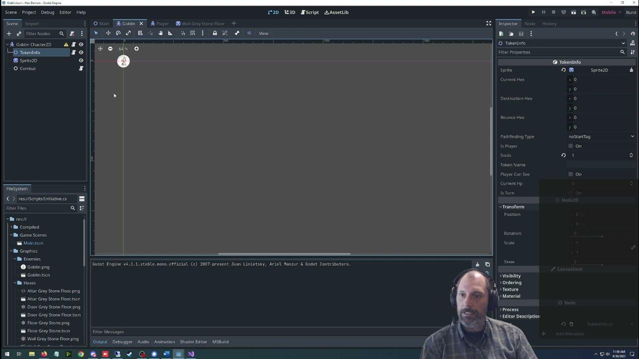 2D 4X – Unity to Godot – County UI and The Beginnings of Time - YouTube