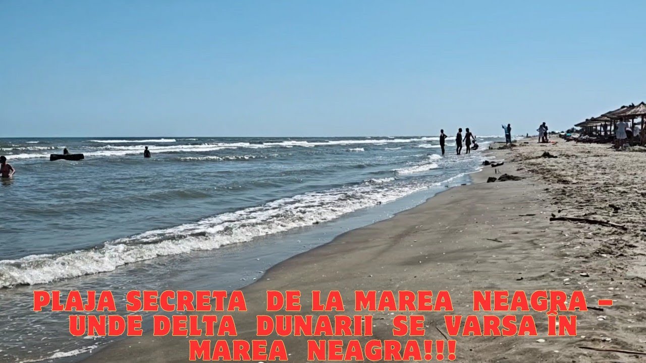 Plaja Secretă de la Marea Neagră – Unde Delta Dunării se Varsă în Marea ...